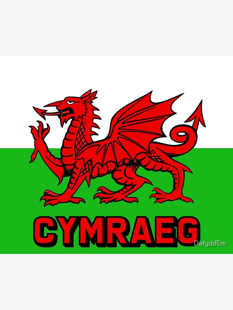 "Cymraeg" Poster for Sale by DafyddEm | Redbubble