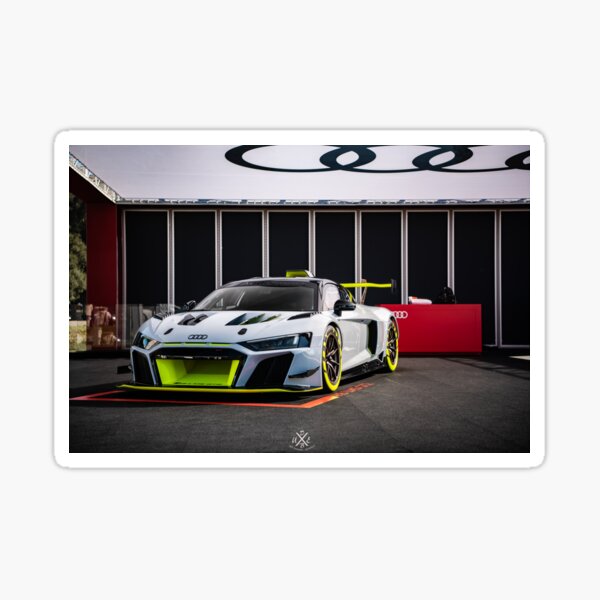 Audi R8 Lms Stickers | Redbubble