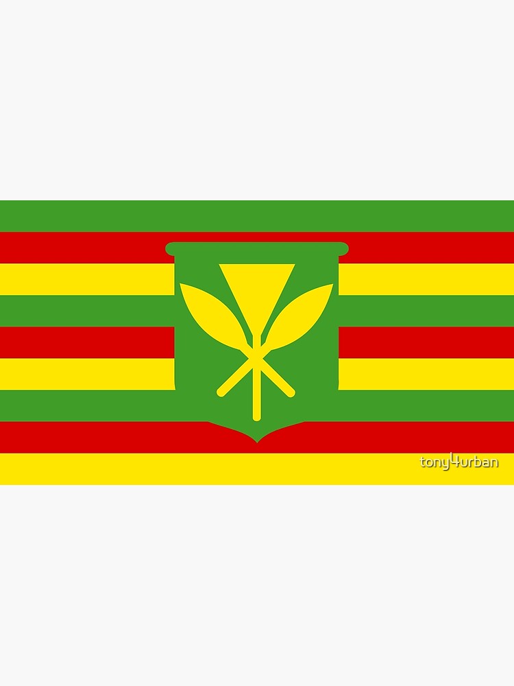 "kanaka maoli flag" Poster by tony4urban | Redbubble