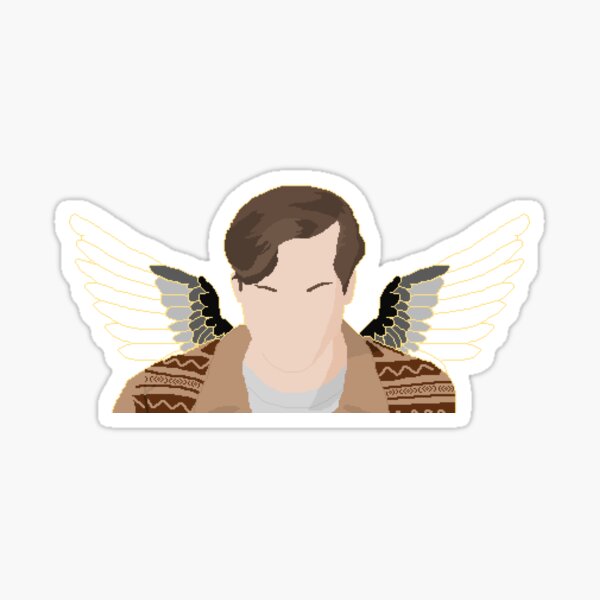 "Jack the Nephilim " Sticker for Sale by pixel-he-art | Redbubble