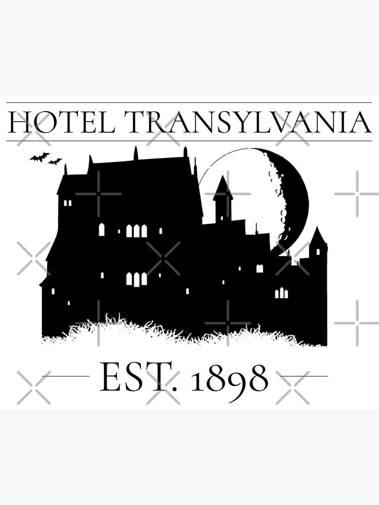 "Hotel Transylvania Castle Est.1898" Poster for Sale by JudgementPic ...