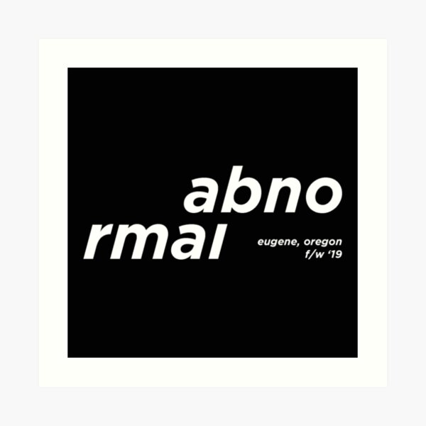Abnormal Art Prints | Redbubble