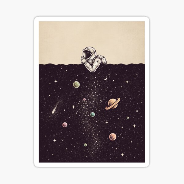 "Under the Stars" Sticker for Sale by buko | Redbubble