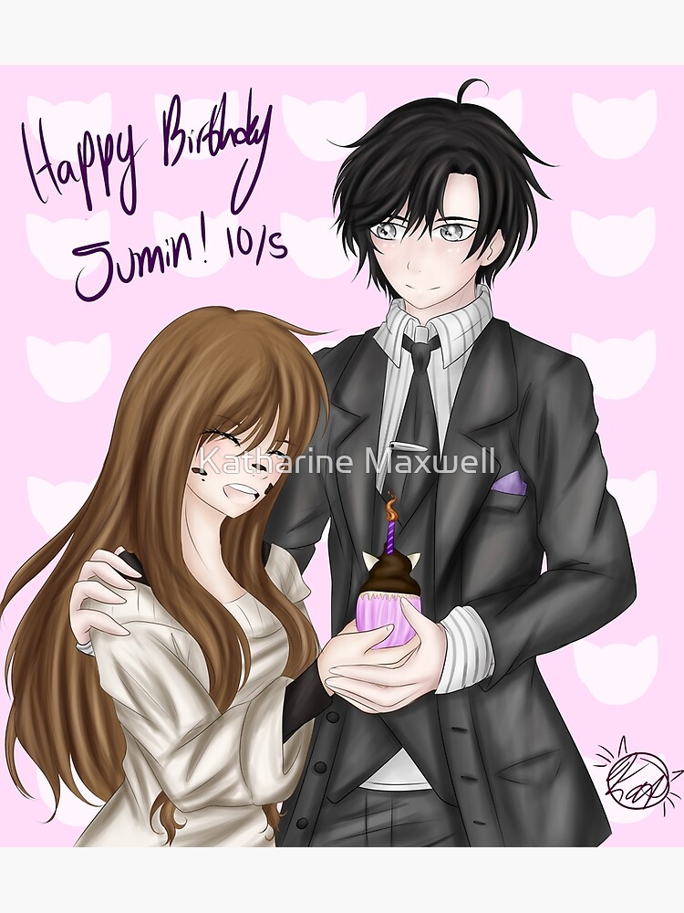"MC and Jumin Han" Poster for Sale by FirePokeMaster | Redbubble