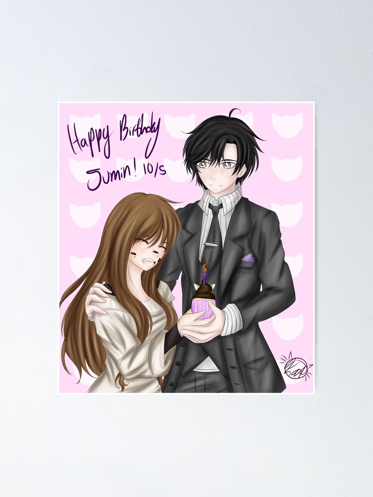 "MC and Jumin Han" Poster for Sale by FirePokeMaster | Redbubble