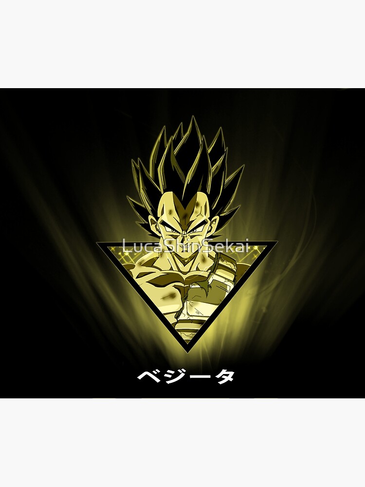 "Vegeta prince of gold saiyans" Art Print by LucaShinSekai | Redbubble