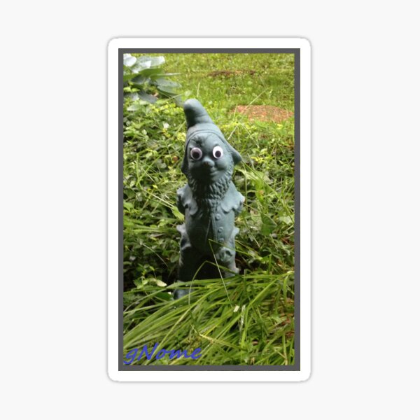 "gNome is watching" Sticker for Sale by Cache-Merch | Redbubble