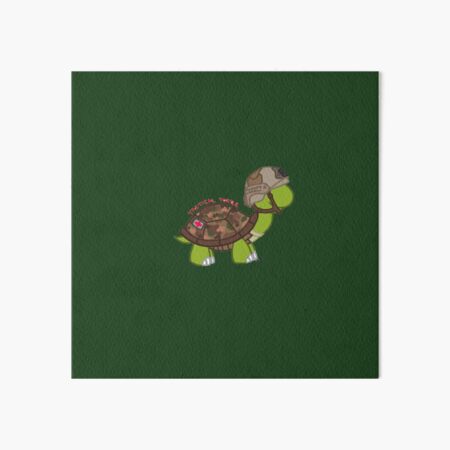 "Tactical Turtle" Art Board Print by dreamdrawer15 | Redbubble