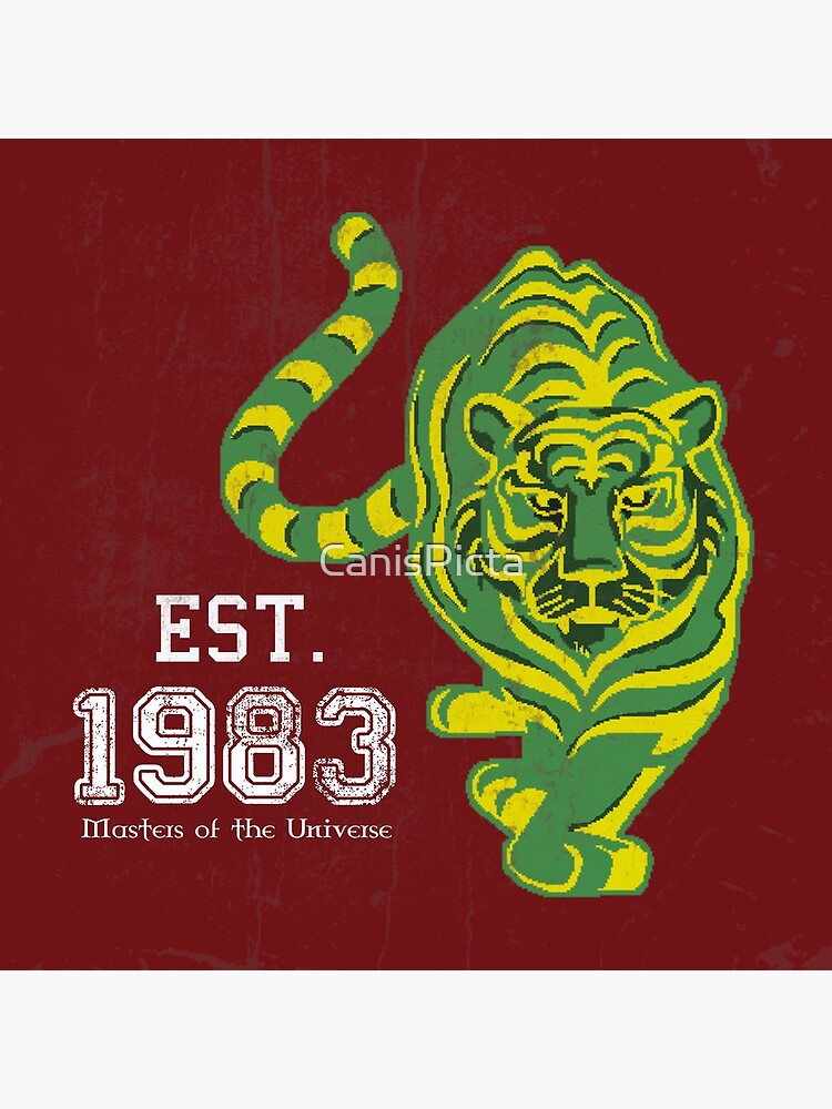 Reloj «MOTU Batalla Cat He-man Cringer 1983 Tiger Green Yellow Stripes ...