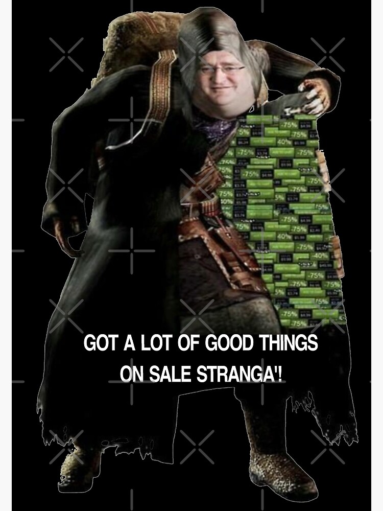 "Gabe Newell - Steam Sales - Resident Evil 4 Merchant Stranger (#3 ...