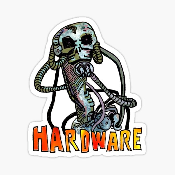"HARDWARE" Sticker by MattisMatt83 | Redbubble
