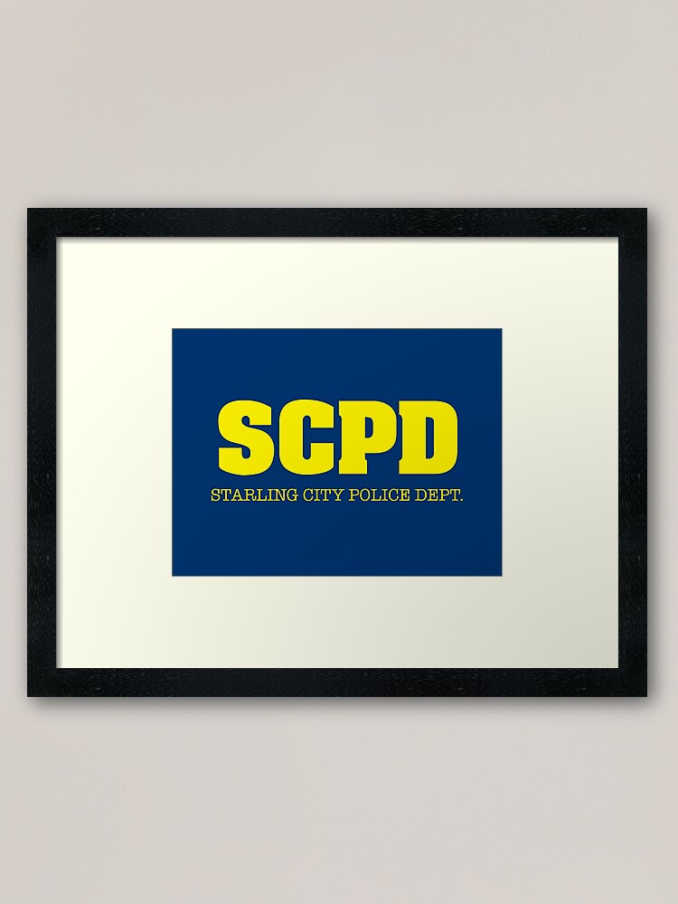 "SCPD – Starling City Police Department, Arrow" Framed Art Print for ...