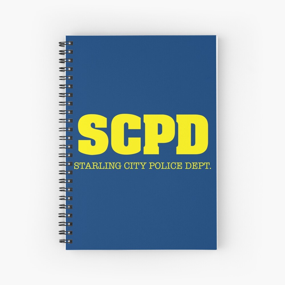 "SCPD – Starling City Police Department, Arrow" Spiral Notebook by ...