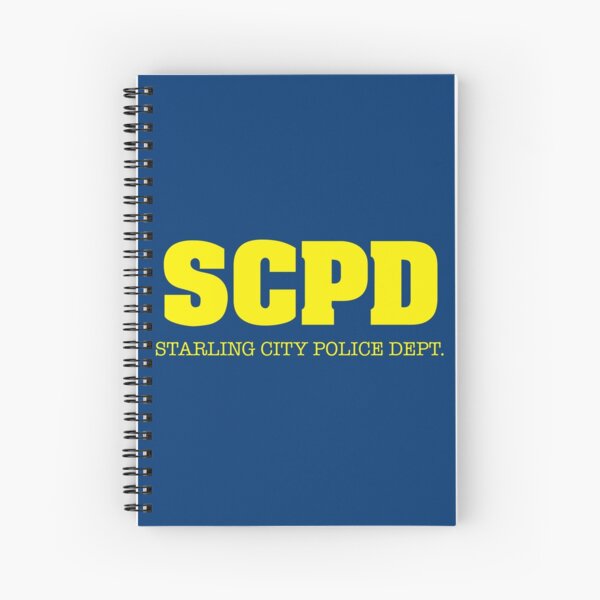 "SCPD – Starling City Police Department, Arrow" Spiral Notebook by ...