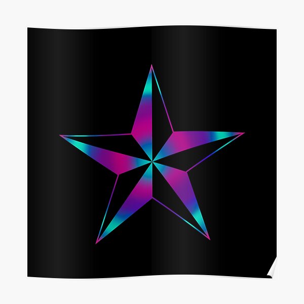 "Star (Color)" Poster by SoulArtLove | Redbubble