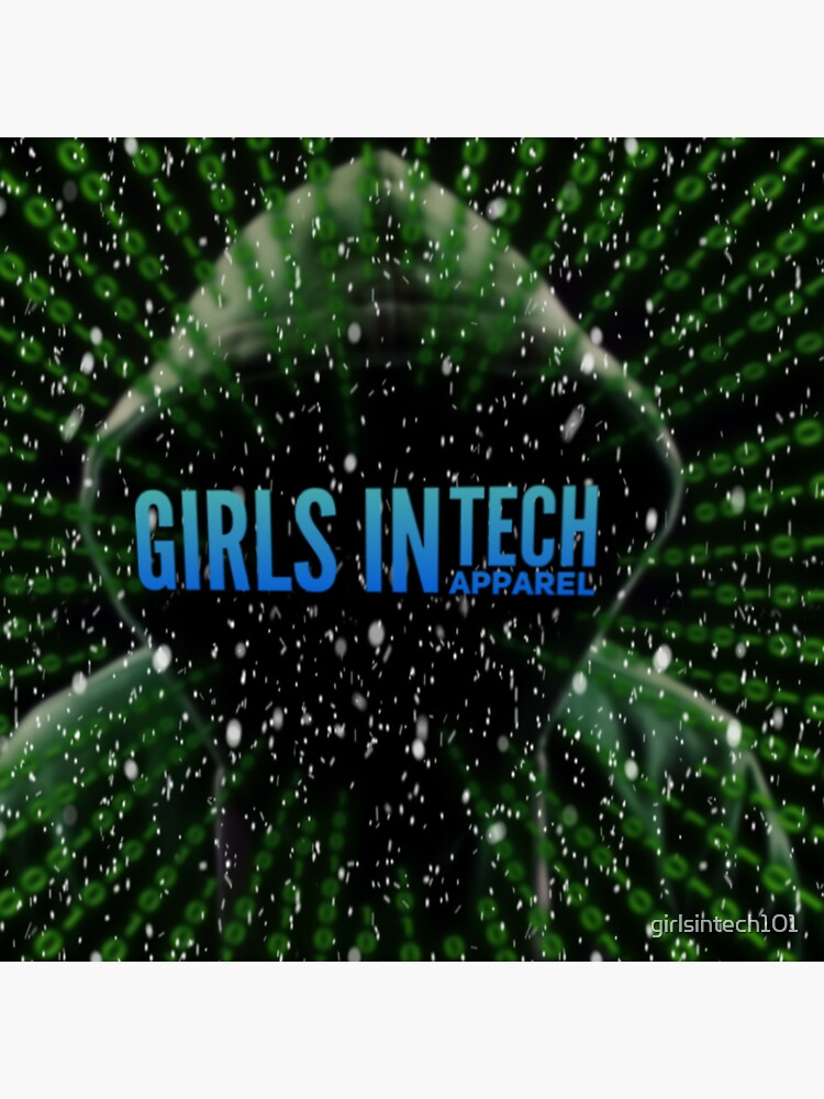 "Girls in Tech Apparel Matrix" Sticker for Sale by girlsintech101 ...