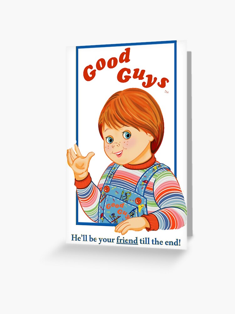 "Good Guys Logo" Greeting Card for Sale by ButterfliesT | Redbubble