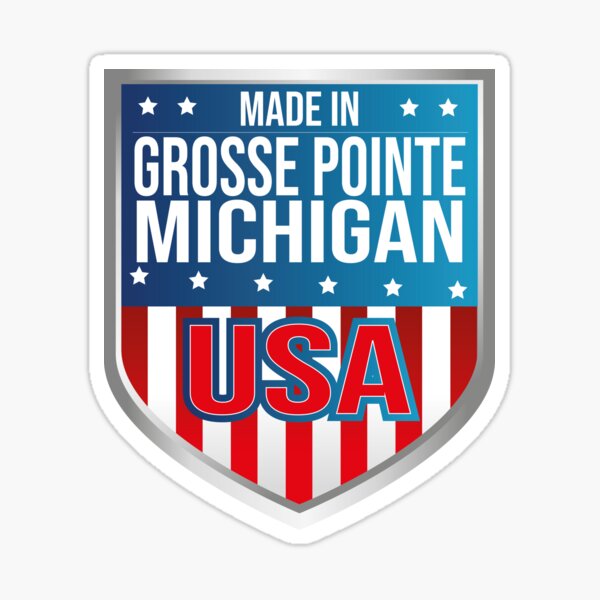 Grosse Pointe Stickers | Redbubble