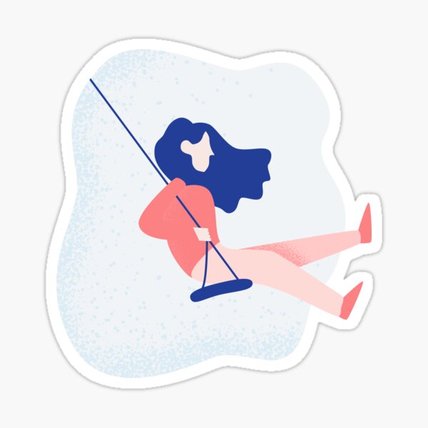 "Swing" Sticker for Sale by drawelooo | Redbubble
