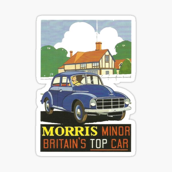 Morris Minor Stickers | Redbubble