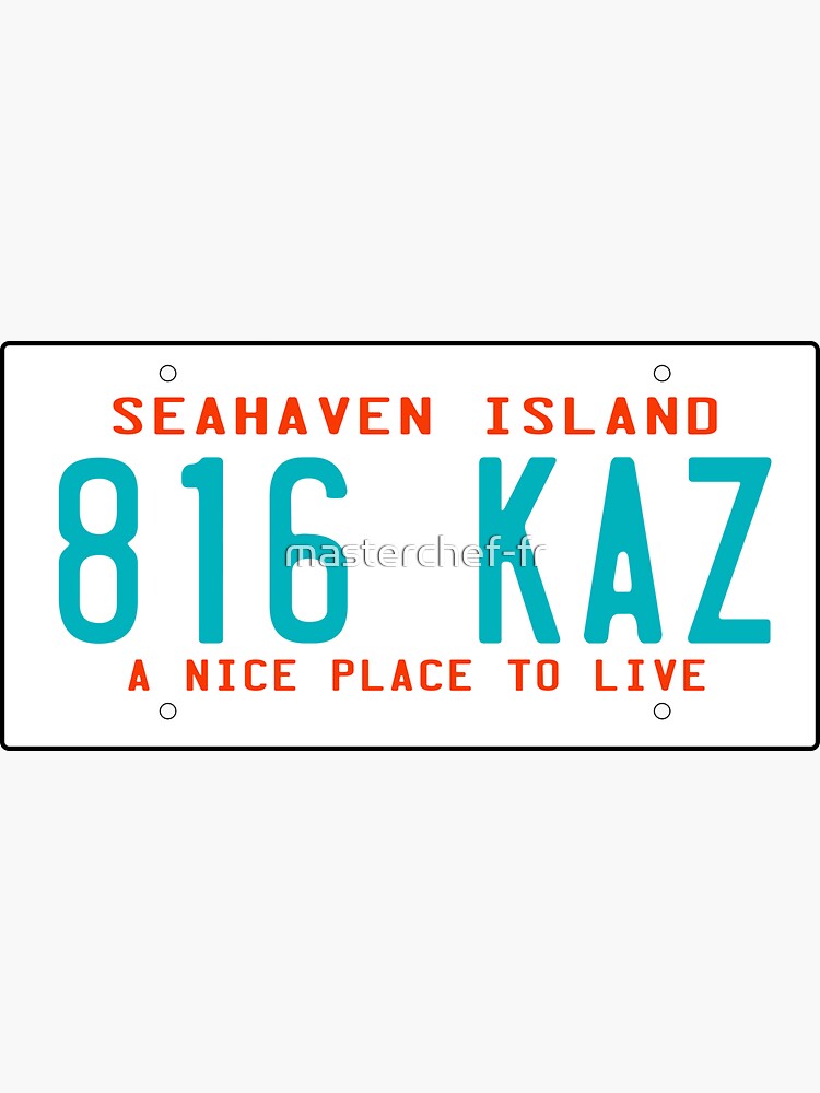 "Seahaven Island - Truman Show" Sticker by masterchef-fr | Redbubble