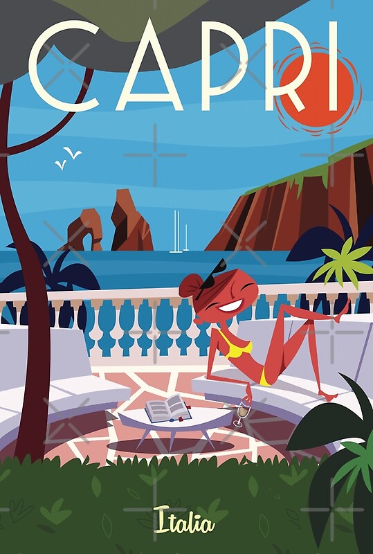 "Capris Poster" by Gary Godel | Redbubble