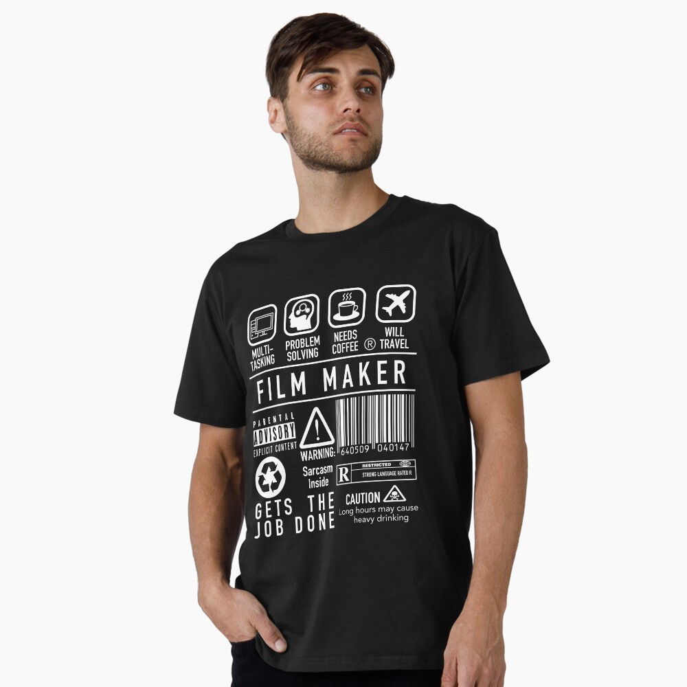 "Film Maker Shirt - Inspirational Filmmaker Symbols" Poster for Sale by ...