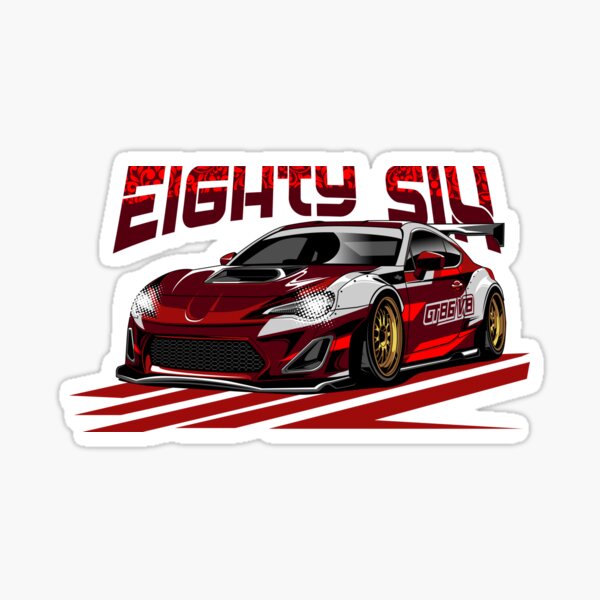 "Toyota GT 86" Sticker for Sale by igenidz | Redbubble