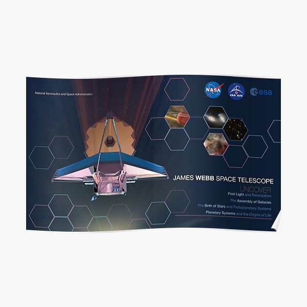 James Webb Space Telescope Posters | Redbubble
