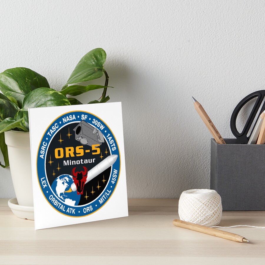 "ORS 5 Launch Team Logo" Art Board Print by Quatrosales | Redbubble
