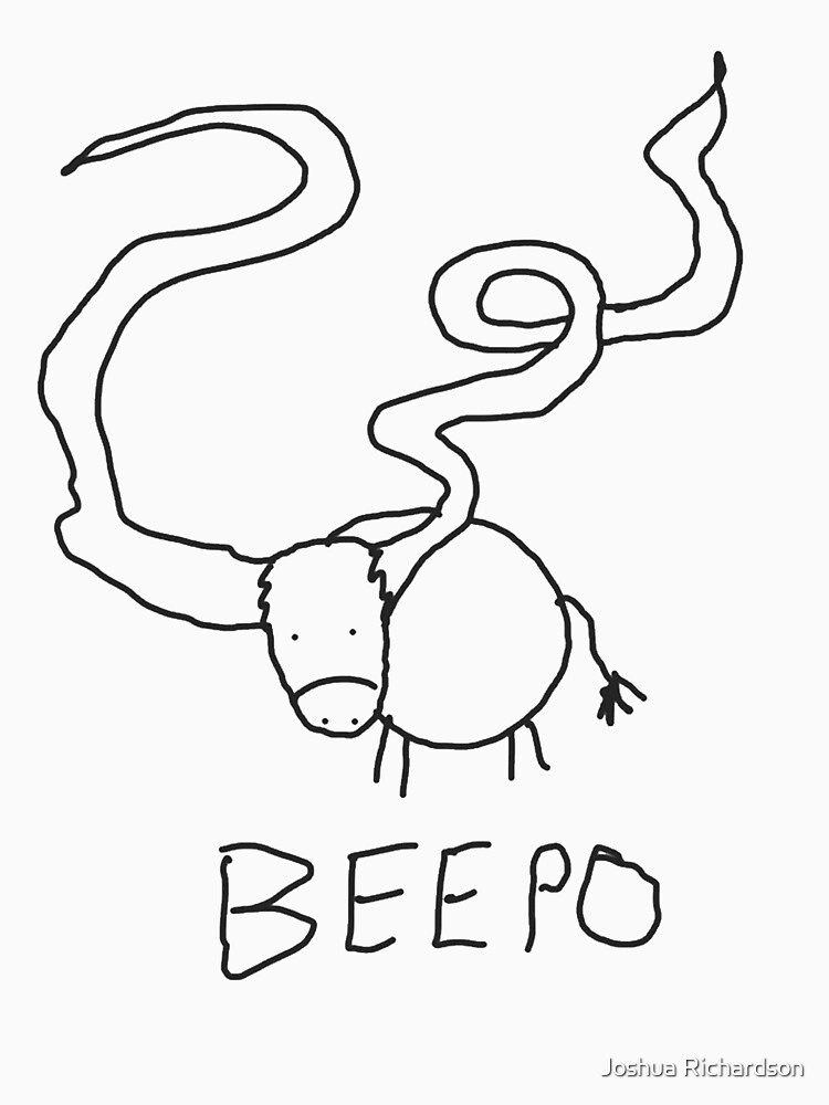 "BEEPO (Dark; for light backgrounds)" Essential T-Shirt for Sale by ...