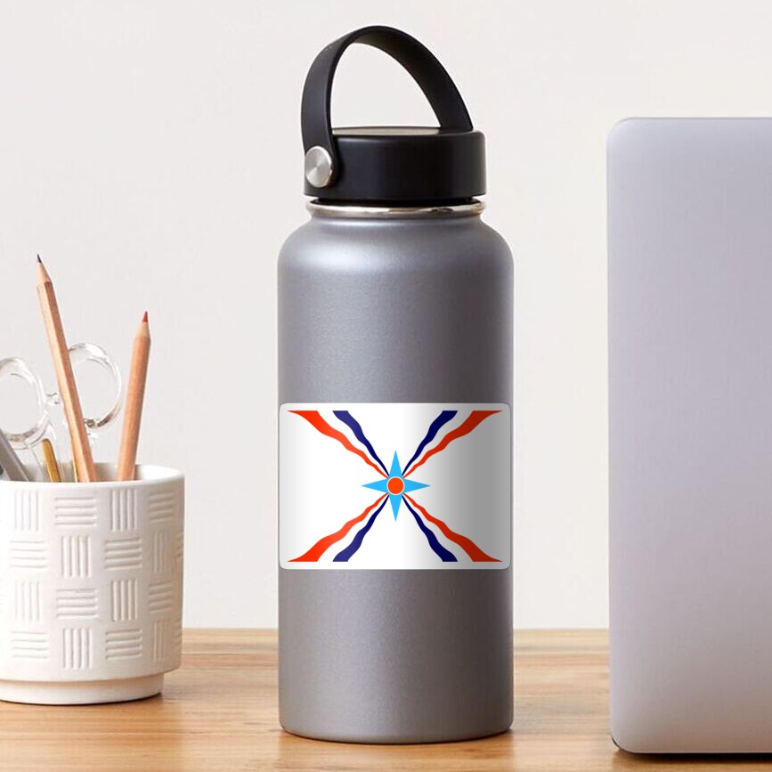 "assyrian people flag" Sticker by tony4urban | Redbubble