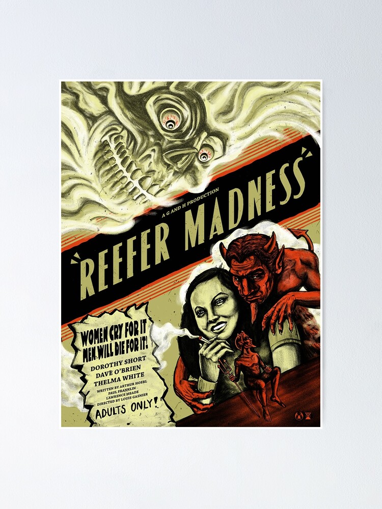 "Reefer Madness 2" Poster for Sale by BMed | Redbubble