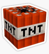 Pegatinas: Minecraft Tnt | Redbubble