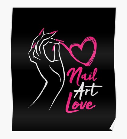 Nail Art Posters | Redbubble