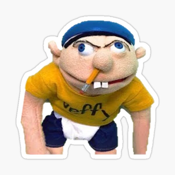 Sml Jeffy Puppet Stickers | Redbubble