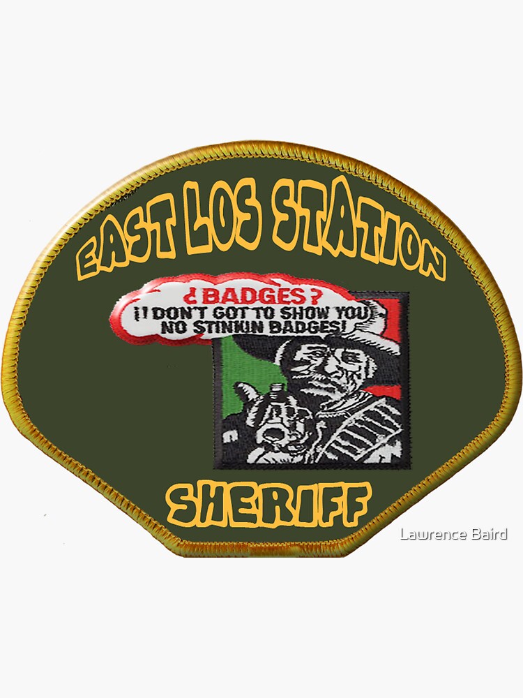 "East LA Station " Sticker for Sale by lawrencebaird | Redbubble