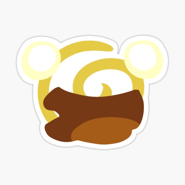 "Quantum Slime - Slime Rancher - Cute Face Cut Out Design" Sticker for ...