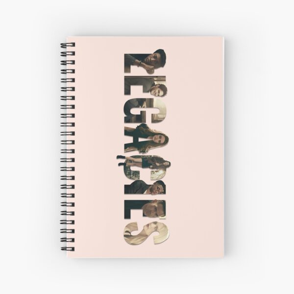 "Legacies Characters Logo " Spiral Notebook for Sale by AnsykD | Redbubble