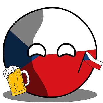 "Czech Republic CountryBall" Poster for Sale by DrawingAle | Redbubble