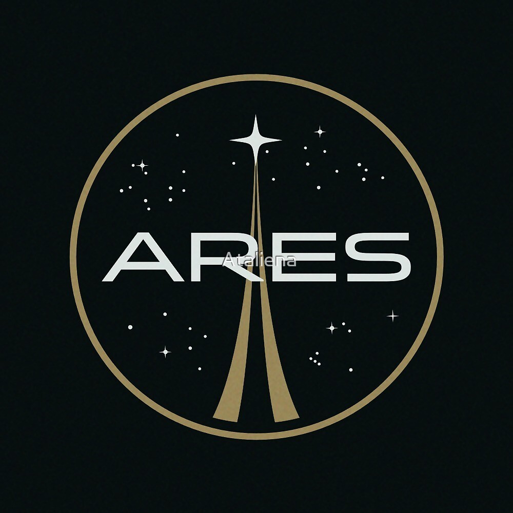 "ARES Mission Logo" by Ataliena | Redbubble