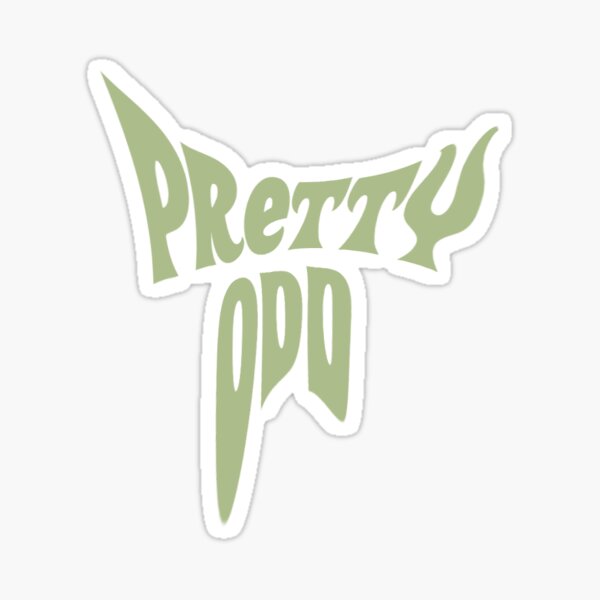 "Pretty Odd" Sticker for Sale by deliamadestuff | Redbubble