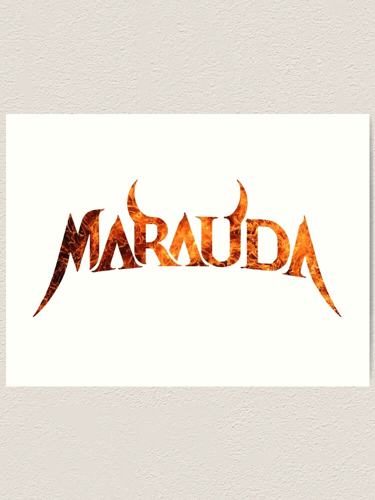 "Marauda Logo" Art Print for Sale by JacqJacq04 | Redbubble