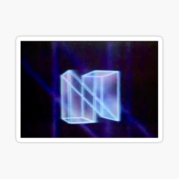 "The NBC Logo, 1977" Sticker for Sale by Jenniferkate72 | Redbubble