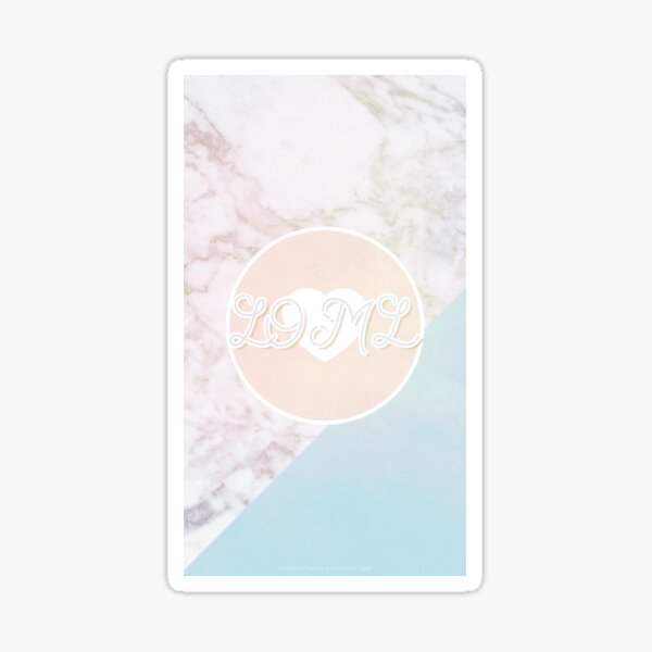 "LOML" Sticker by dog8787 | Redbubble