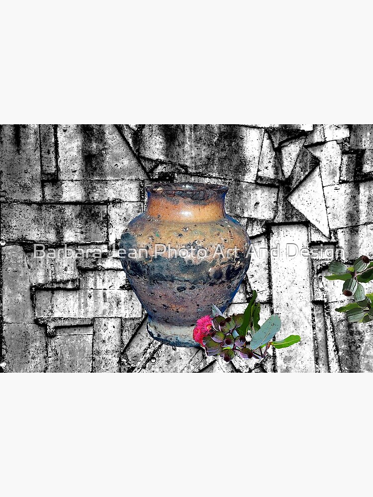 "TRENDING WALL ART, BIOPHILIC ART, ANTIQUE POT AND GUM NUTS" Poster for ...