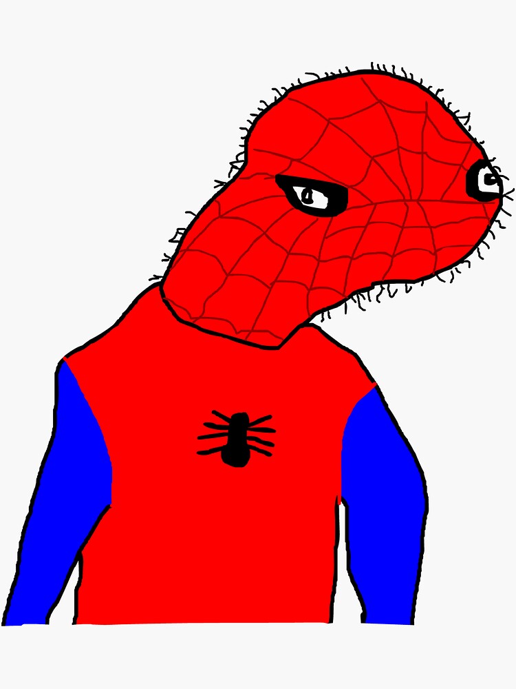 "Spooderman" Sticker for Sale by hayden-mccain | Redbubble