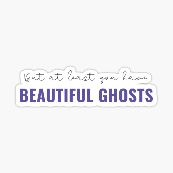 "Beautiful Ghosts - Taylor Swift Cats" Sticker by bombalurina | Redbubble