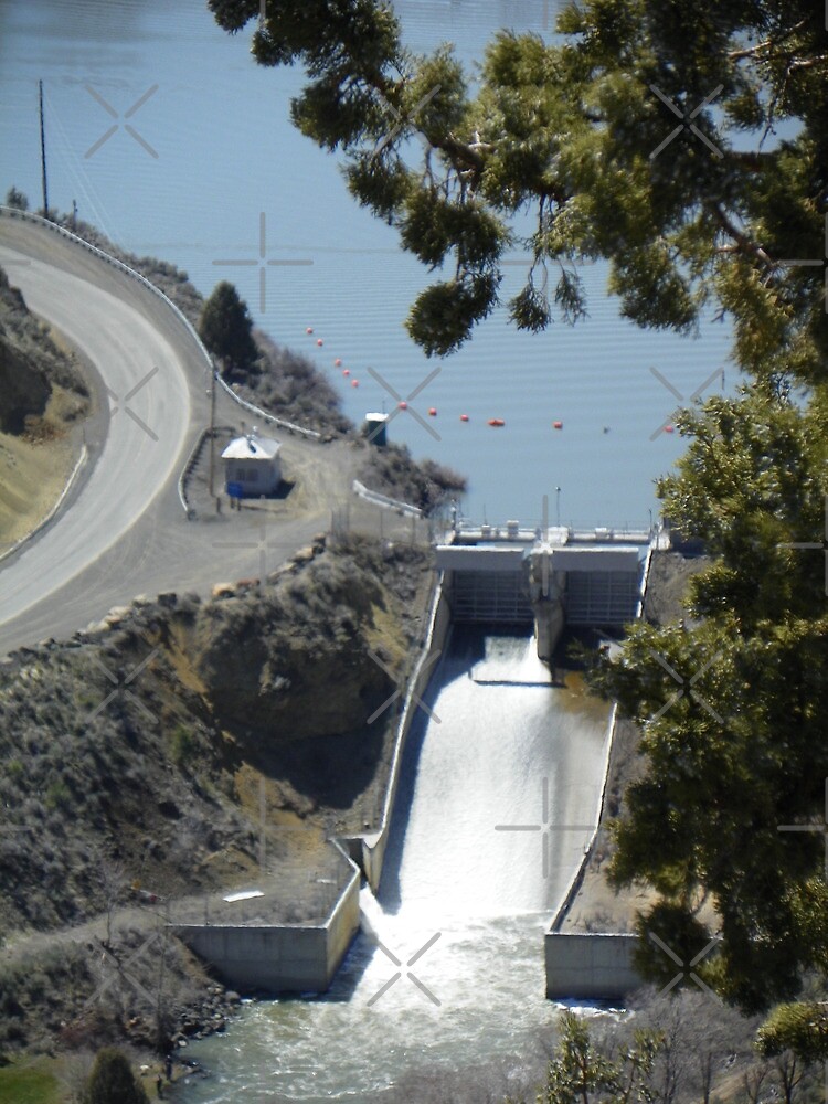 "Unity Dam Spillway" Poster by BettyEDuncan | Redbubble