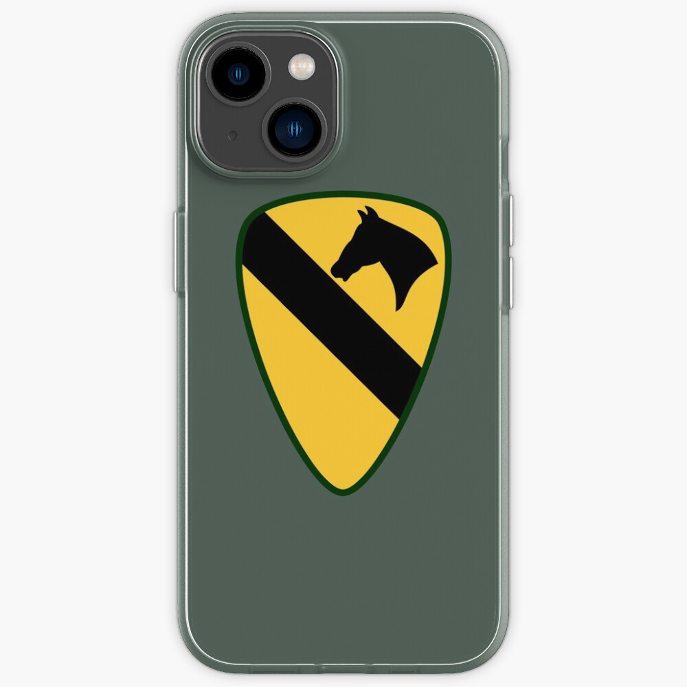 "1st Cavalry Division "First Team" (United States Army)" iPhone Case ...